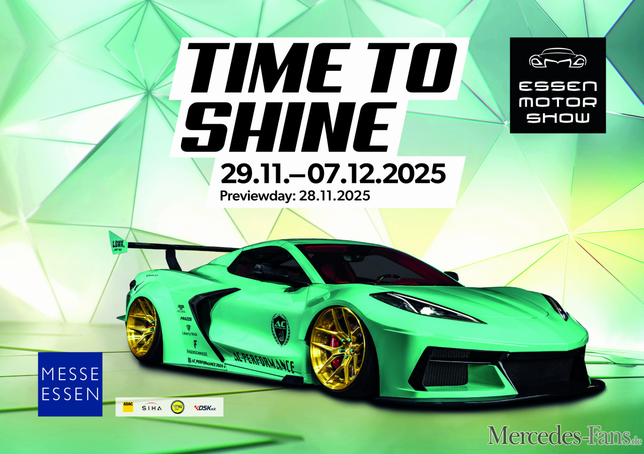 29. November bis 8. Dezember 2025 - Essen Motor Show: Essen Motor Show ...